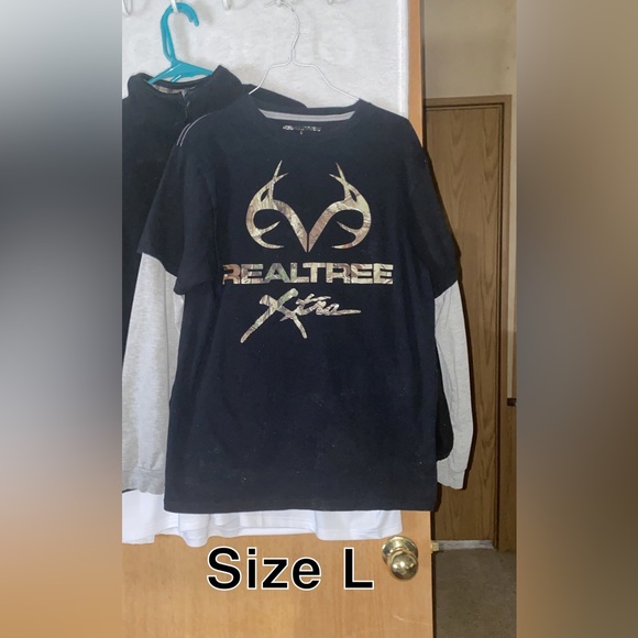 Realtree | Shirts | Mens Lrg Real Tree Tshirts 5 For Both T Shirts ...